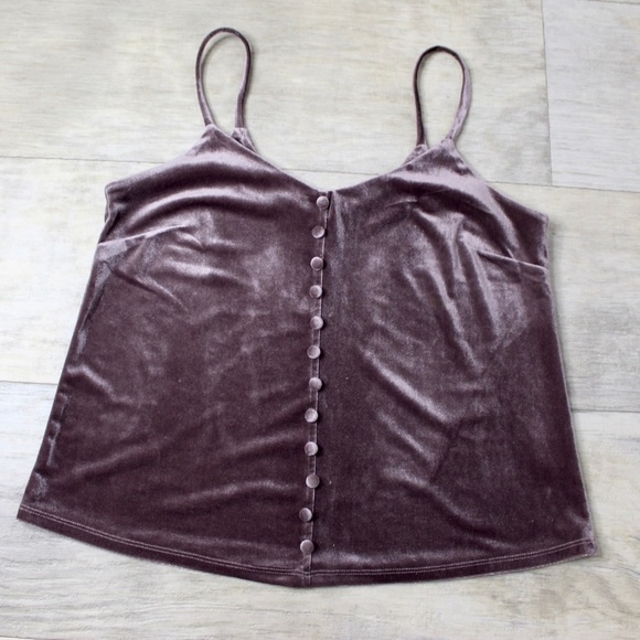 Mystree | Tops | Sexy Boho Velvet Tank | Poshmark